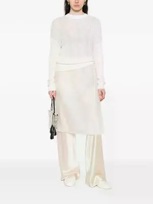 DUNST Drawstring Midi Skirt