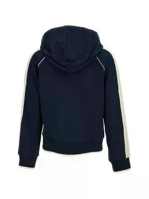 WALES BONNER Zip-up Hoodie - Blue