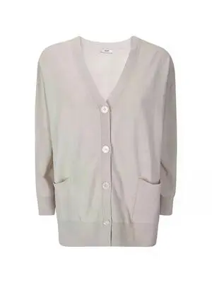 M.S.M MILANO V-neck Buttoned Cardigan