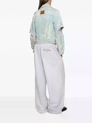 Acne Studios Distressed Denim Jacket - Blue