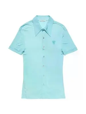 Acne Studios Embroidered Shirt - Blue