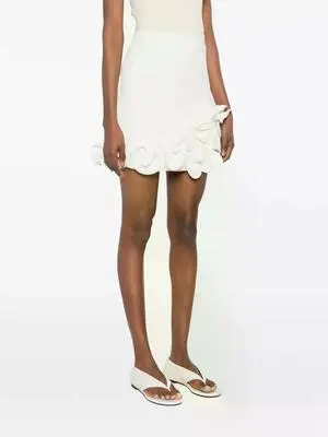 Sandro Ruffled Mini Skirt