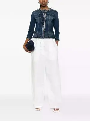 Liu Jo Beaded Fringed Jacket