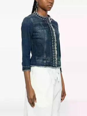 Liu Jo Beaded Fringed Jacket