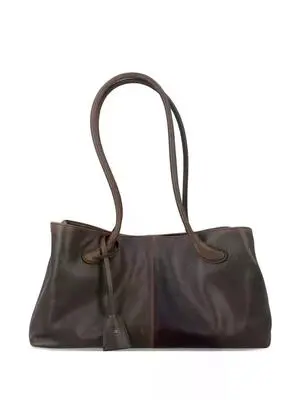 LOW CLASSIC Haricot Shoulder Bag - Brown