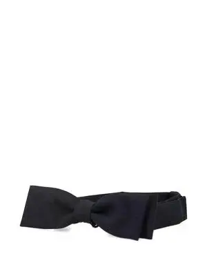 LARDINI Self-tie Bow Tie - Black