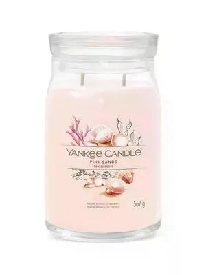YANKEE CANDLE Large Sands Candle - Pink