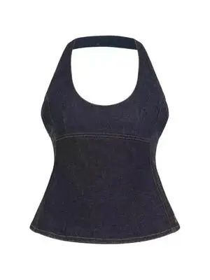 Jacquemus The Lavoir De-nîmes Denim Top - Blue