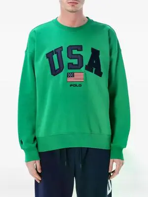 Polo Ralph Lauren Flag Sweatshirt - Green
