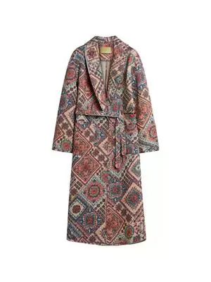 Momoni Colibri Printed Coat