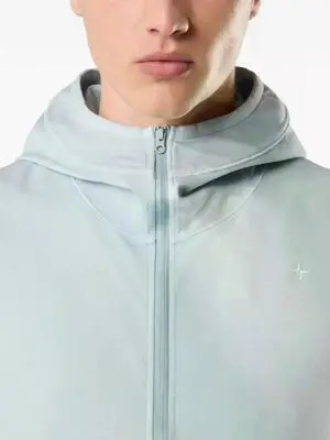 Stone Island Stellina Zip-fastening Hoodie - Blue