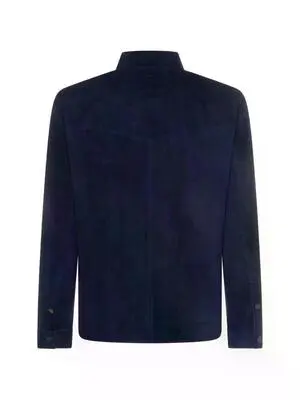 SALVATORE SANTORO Buttoned Suede Jacket
