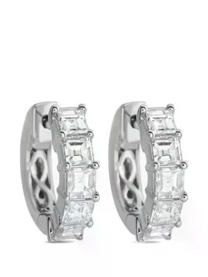 LB EXCLUSIVE Diamond Hoop Earrings