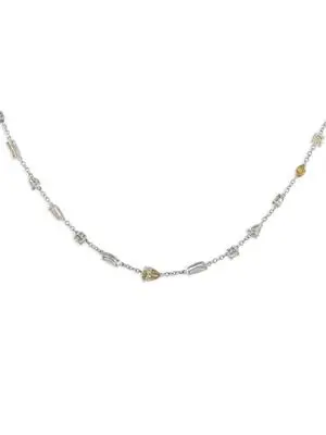 LB EXCLUSIVE Diamond Necklace - Silver