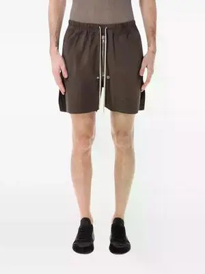 Rick Owens Drawstring Zip Shorts