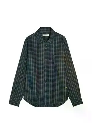 WALES BONNER Checked Shirt - Blue