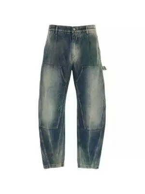 Dolce & Gabbana Panelled Jeans - Blue