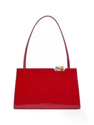 Jacquemus The Salon Charm-detail Shoulder Bag - Red