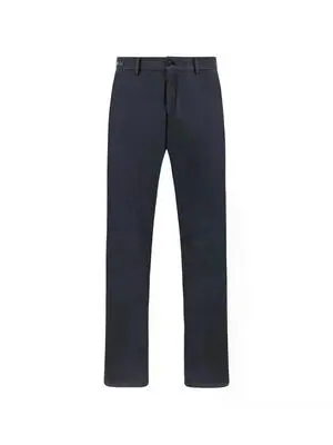 Paul & Shark Belt-loop Chino Pants - Blue