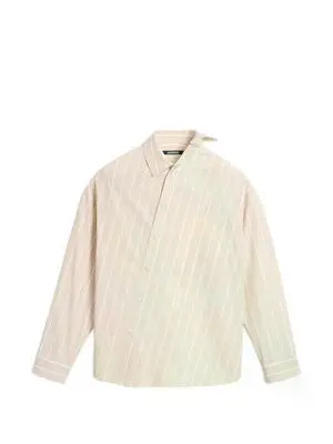 Jacquemus Striped Graphic Shirt - Neutrals