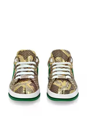Philipp Plein Python-leather Sneakers