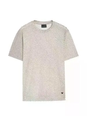 Emporio Armani Patterned T-shirt - Neutrals