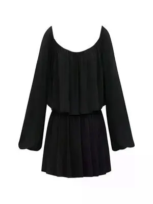 Saint Laurent Elasticated Day Dresses