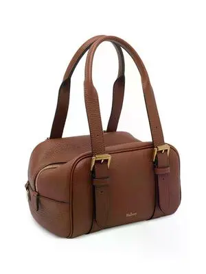 Mulberry Leather Boston Tote - Brown