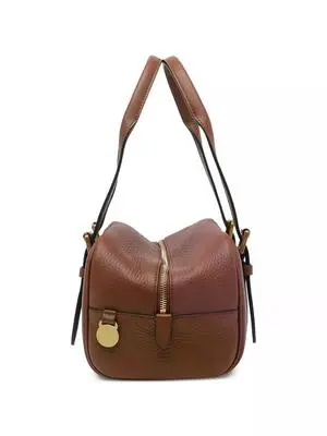 Mulberry Leather Boston Tote - Brown