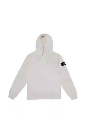 Stone Island Hooded Patch Sweatshirt - Neutrals