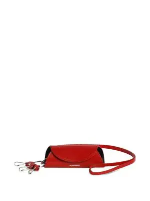 JIL SANDER Cylindrical Keyring Wallet