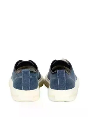 Hogan Contrast-stitching Sneakers - Blue