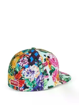 Kenzo X New Era Floral-print Baseball Cap