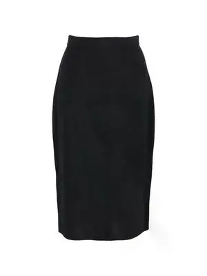 Gianfranco Ferre Pencil Wool Skirt
