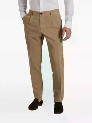 SLOWEAR Buttoned Tapered Trousers