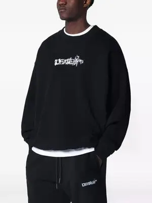 Off-White Arrows Skate Crew-neck Sweater - Black
