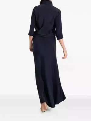 PETER COHEN Wrap Maxi Dress