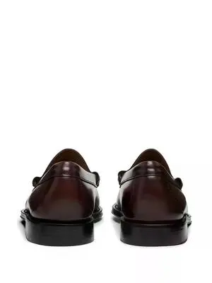 G.H.BASS Weejuns Larson Penny Loafers - Red