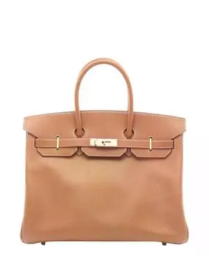 Hermès 2004 Epsom Birkin 35 Handbag - Brown