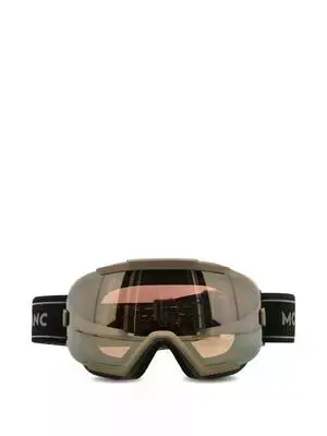 Montblanc Mountain-themed Graphics Ski Goggles - Pink