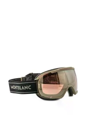 Montblanc Mountain-themed Ski Goggles - Pink