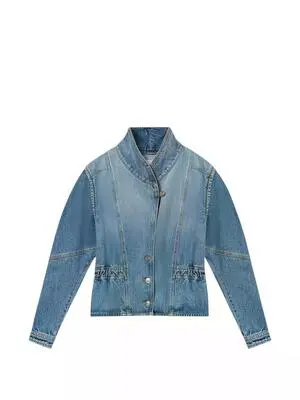 Isabel Marant Dolie Panelled Denim Jacket - Blue