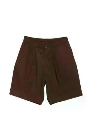 Universal Works Pleated Elasticated Shorts - Brown