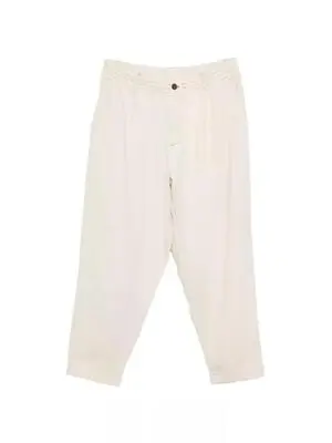 Universal Works Koko Pleated Trousers - Neutrals