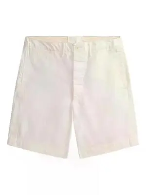Ralph Lauren Buttoned Cotton Shorts - Neutrals