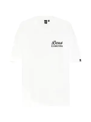 Deus Ex Machina Biarritz Logo T-shirt - White