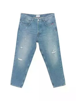 AMISH Jeremiah Five-pocket Jeans - Blue