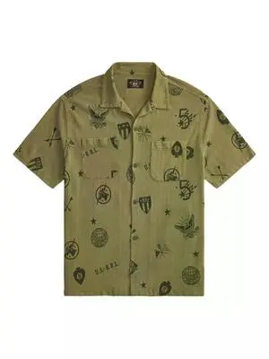 Ralph Lauren Graphic-print Short Sleeve Shirt - Green