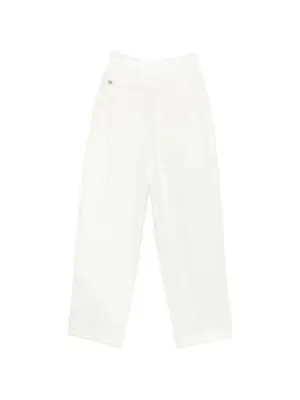 SYSTEM Belt-loop Drawstring Trousers