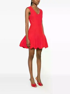 CATALINA V-neck Pleated Dress
